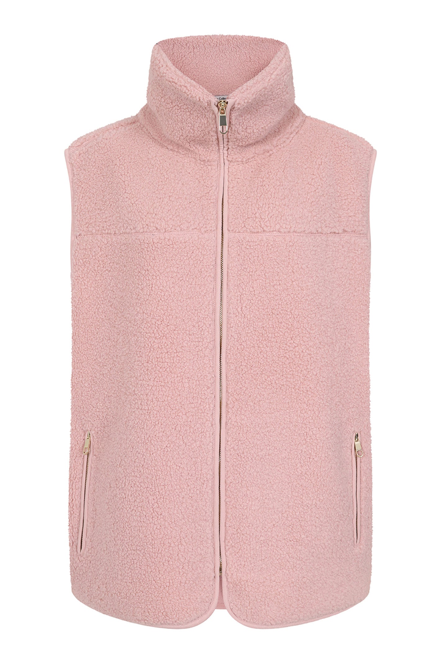 Alice Collins Leah Boucle Gilet Shell Pink 033A010 – Shirley Allum Boutique