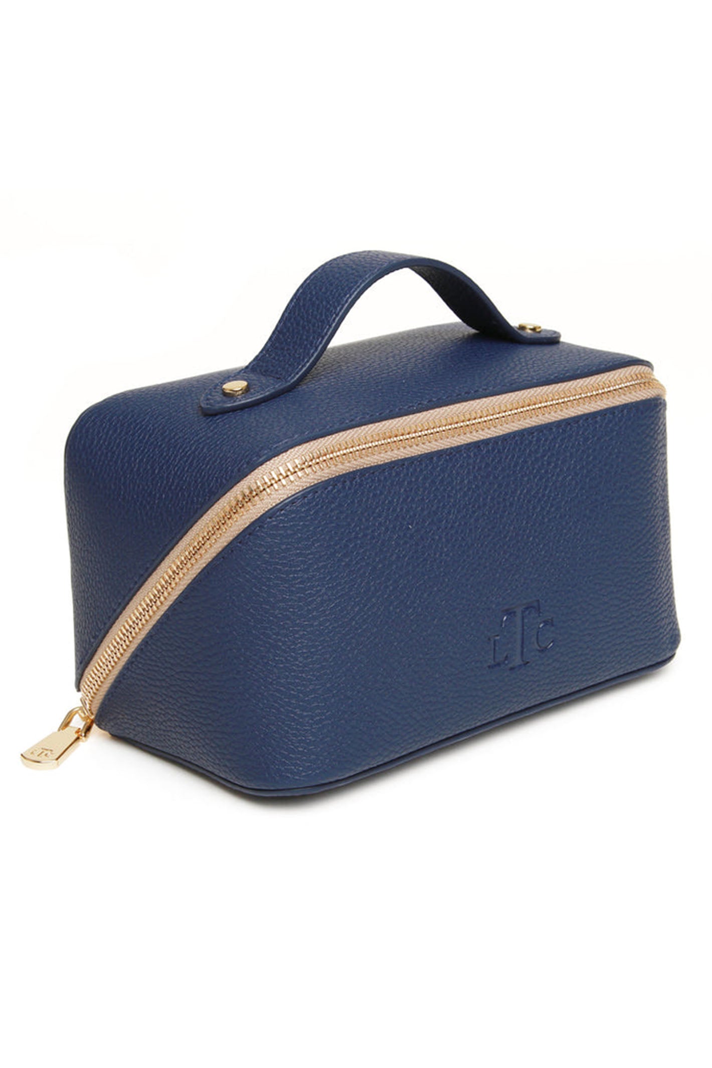 Alice Wheeler AL9025 Navy & Stone Mini Train Case – Shirley Allum Boutique
