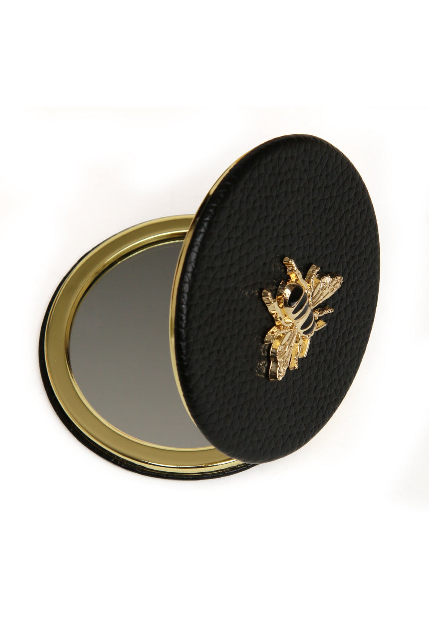 Alice Wheeler AW5807 Black Round Compact Mirror – Shirley Allum Boutique