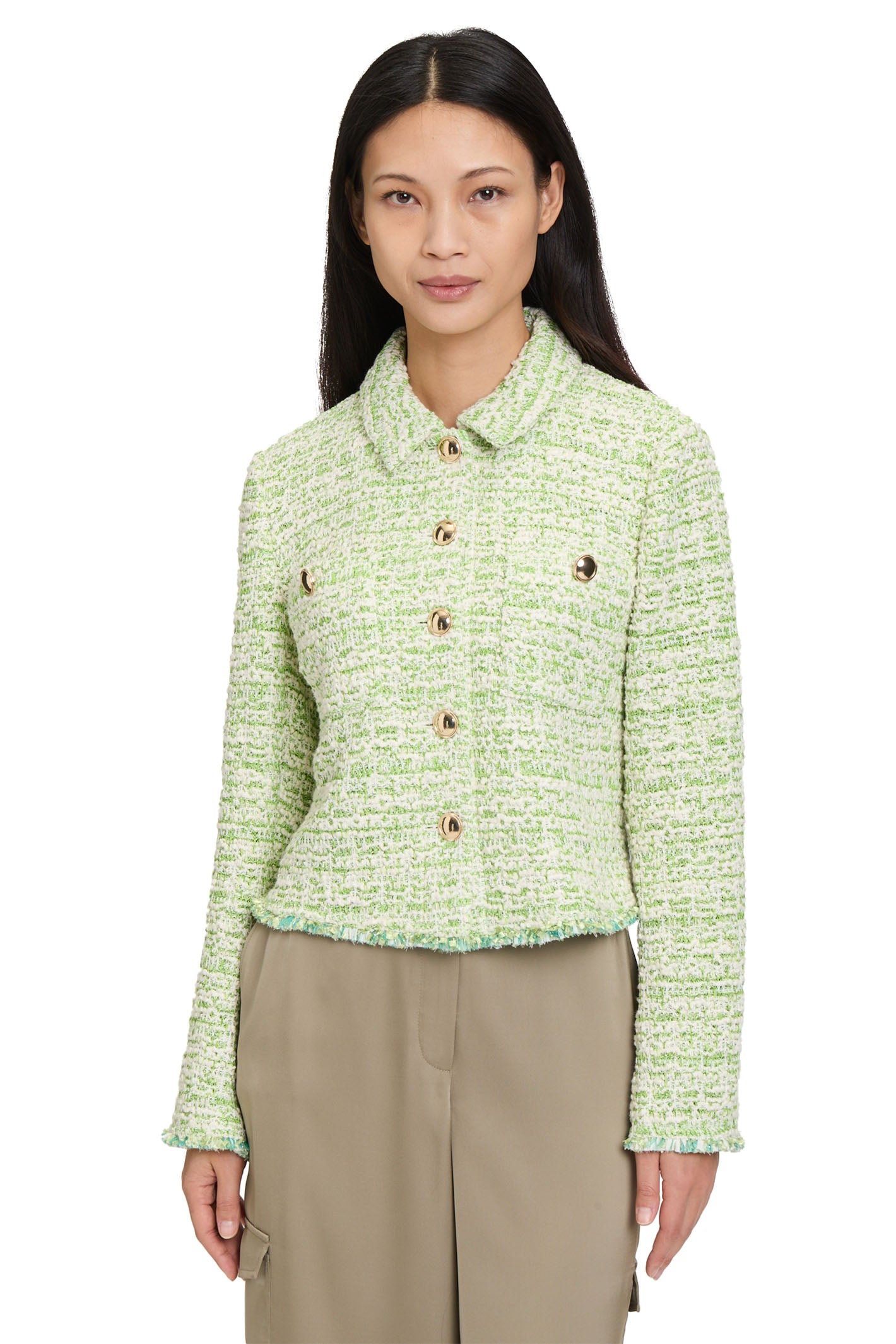 Betty Barclay Jacket Green Tweed 45211135 5811 – Shirley Allum Boutique