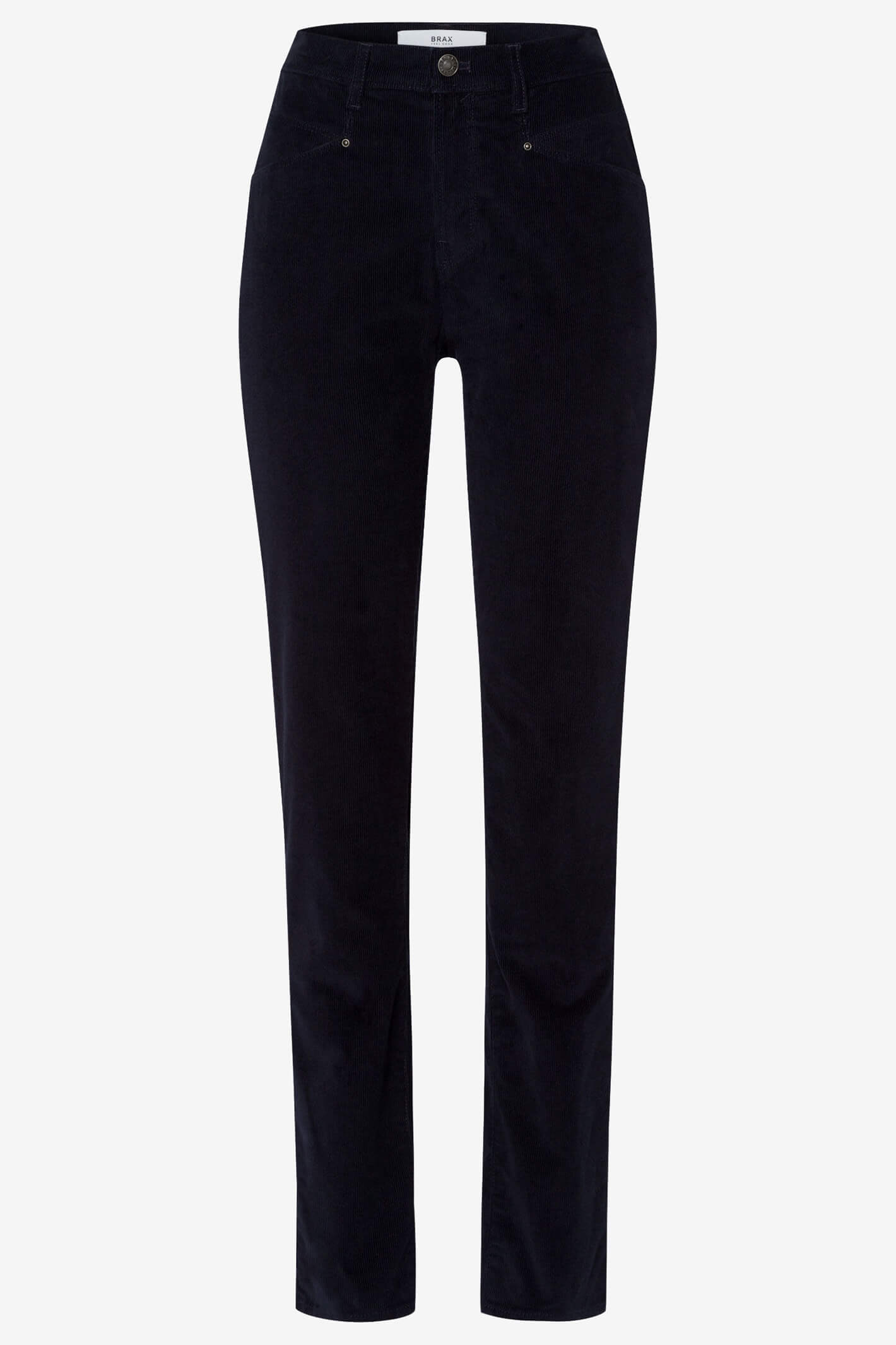 Brax Mary 73-1838 09115720 22 Marine Blue Five Pocket Cord Jeans ...