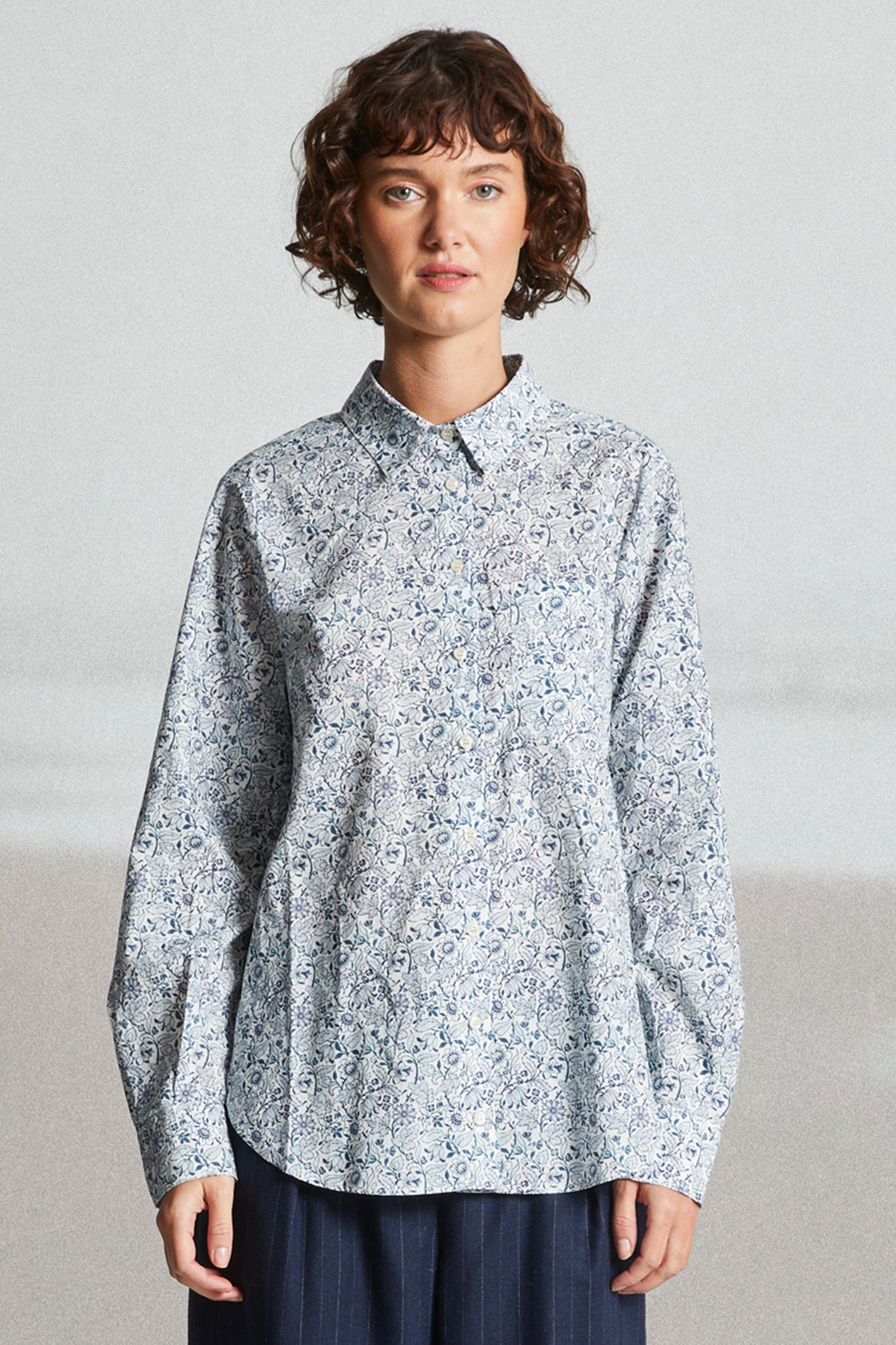Mat De Misaine Cuba Indigo Blue Shirt 25H-CUBA-3054 I26 – Shirley Allum ...