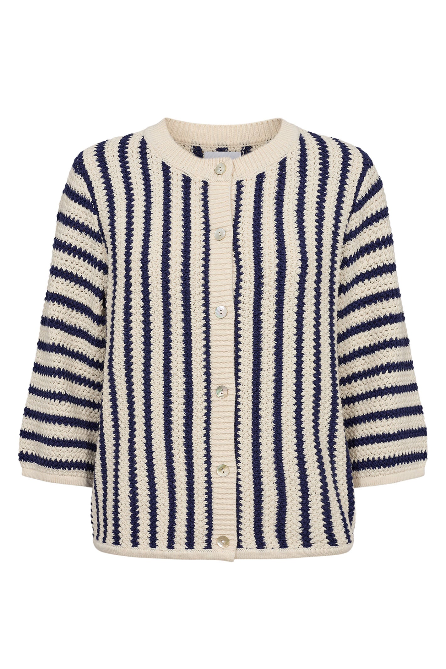 Numph Cardigan Nunuelle Strip Blueprint Blue 705287 3136 – Shirley ...