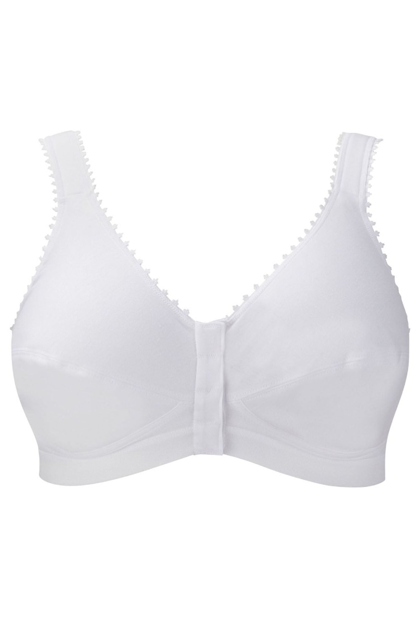Royce 1010 Comfi Front Fasten White Bra | Shirley Allum – Shirley Allum ...