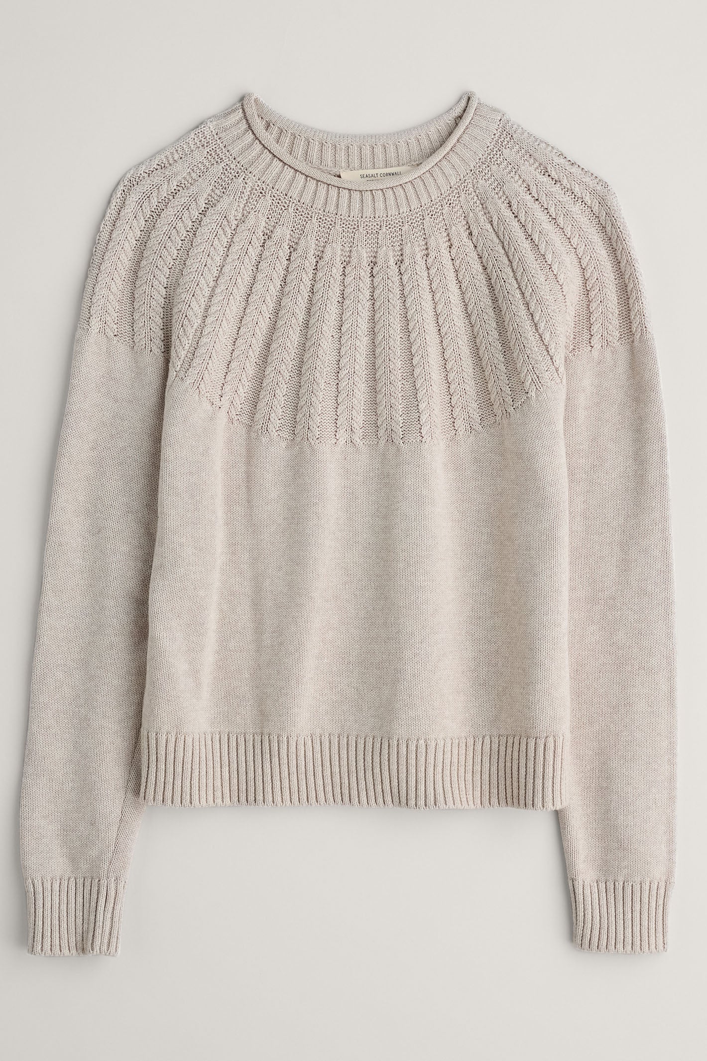 Seasalt Stone Chat Jumper Aran Beige B-WM34668-24745 – Shirley Allum ...