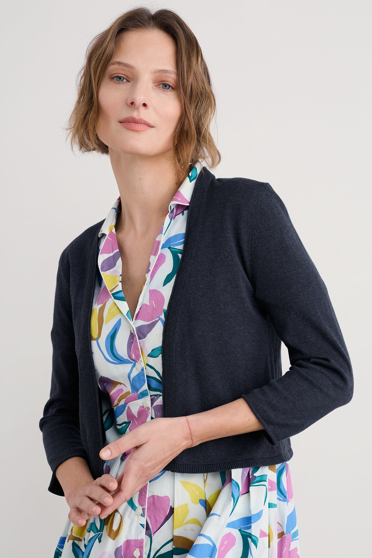 Seasalt Vanessa Cardigan Maritime Navy Melange WM30288-19489 – Shirley ...