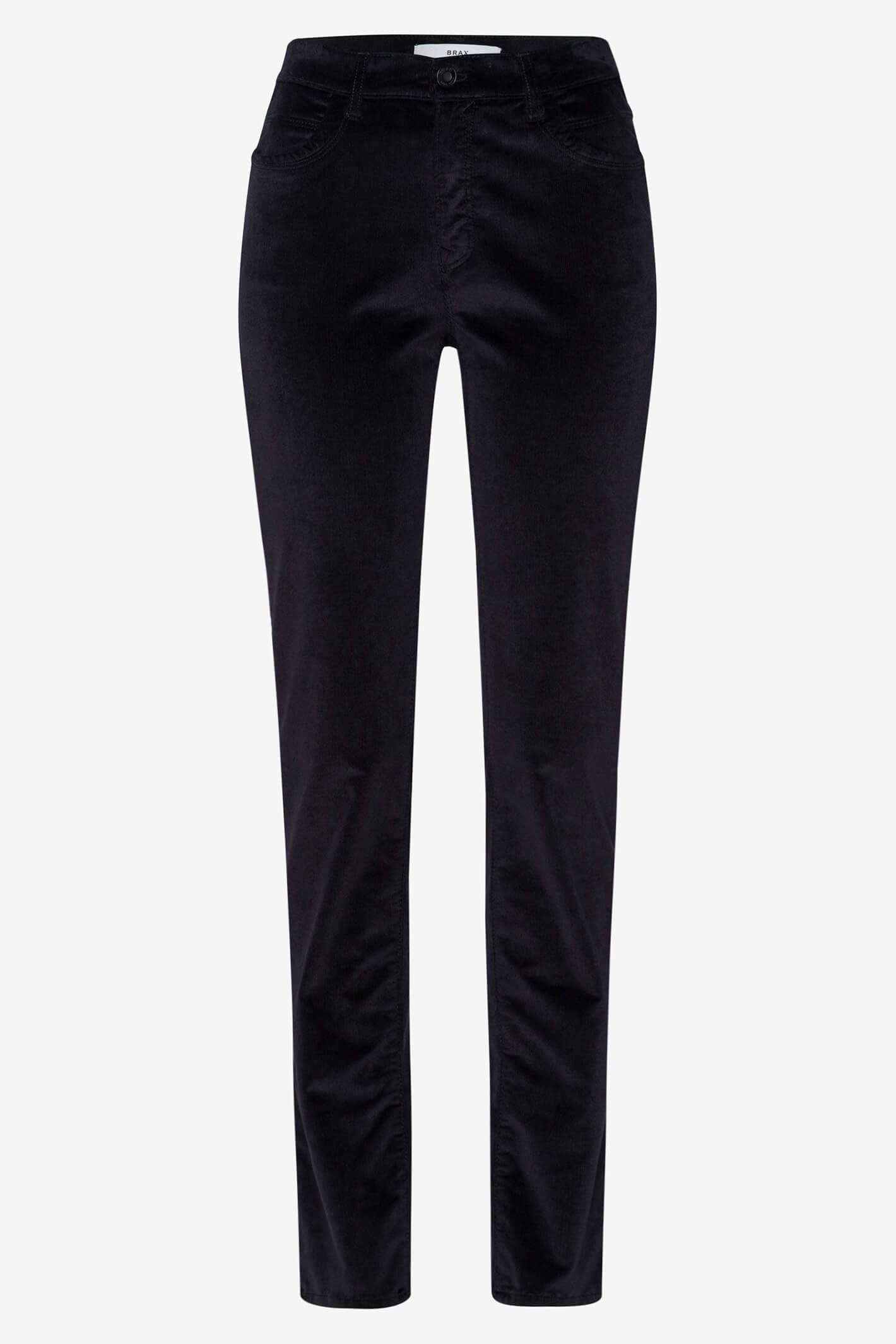 Brax Mary 79-1634 02 Black Fine Corduroy Trouser | Shirley Allum ...