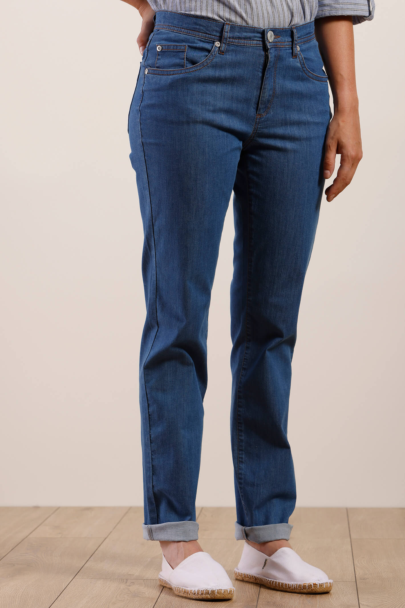 Mat De Misaine 34728 Parson Bleach Blue Jeans | Shirley Allum – Shirley ...