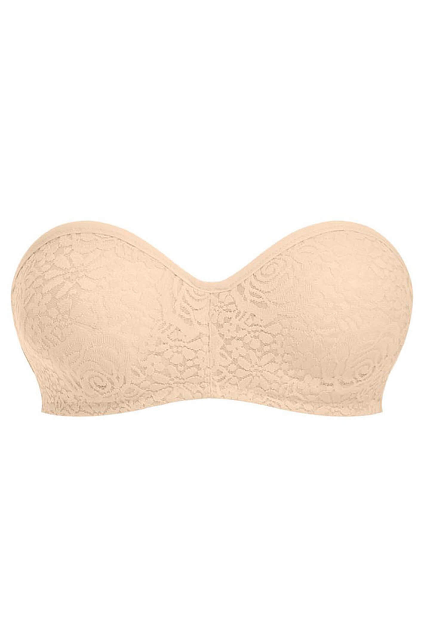Wacoal WA854205NUE Nude Halo Lace Strapless Bra | Shirley Allum
